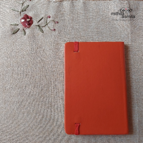 Village Woman Handmade Notepad corporate gifts - WorldOfMadhubani